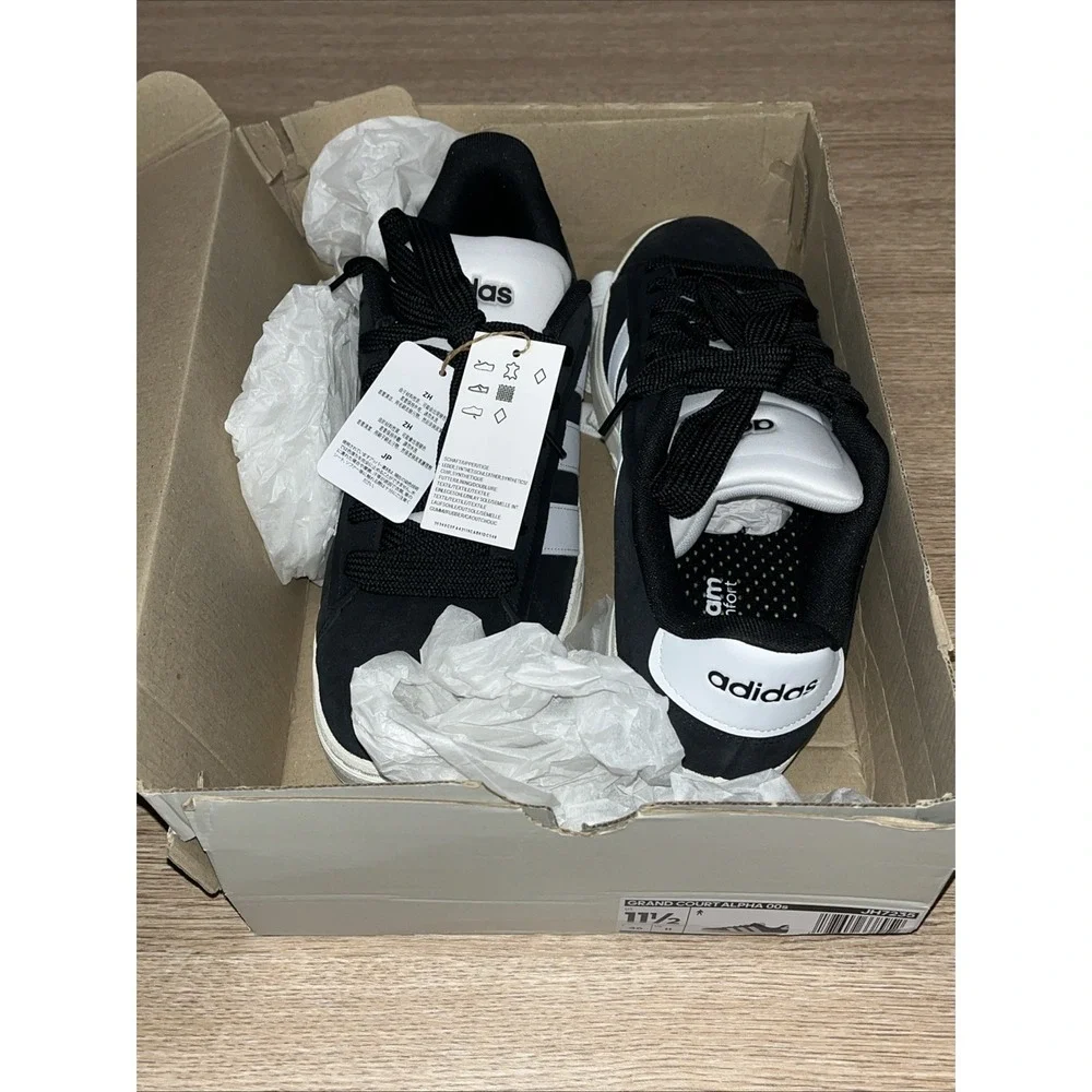 adidas | Shoes | Adidas Grand Court Alpha 0s Size 15 Men Blkwht ...